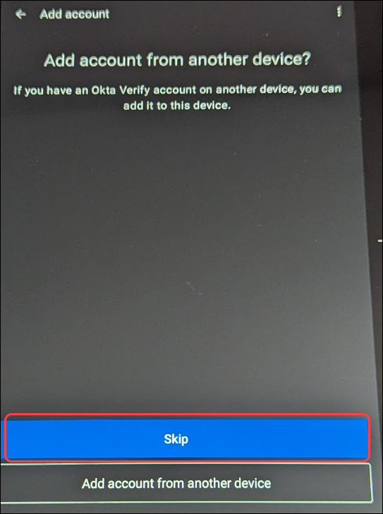 How to set up Okta Verify App – Peet's Coffee - DSD Operations