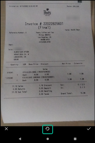 How to add Target PO to Sales Invoice – Peet's Coffee - DSD Operations