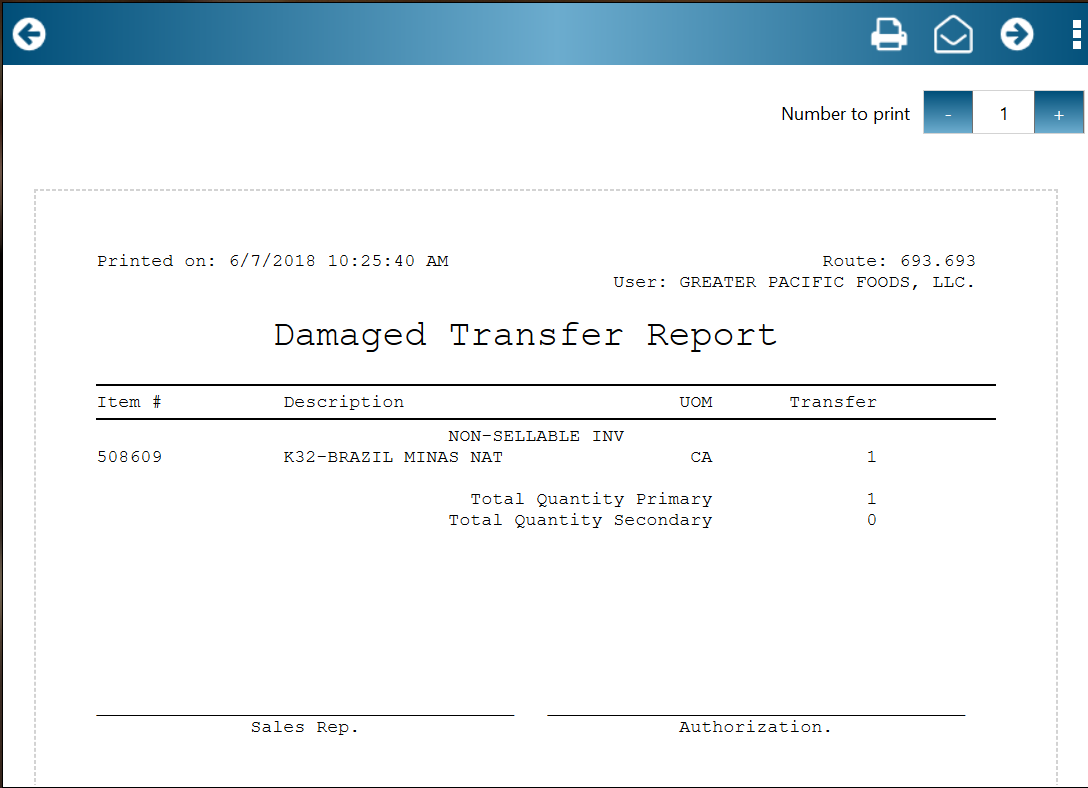 SOP on Receiving IN Damaged GOODS – Peet's Coffee - DSD Operations