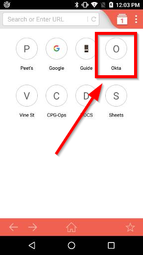 Okta Verify With Multi Factor Authentication Mfa Peets Coffee Dsd Operations